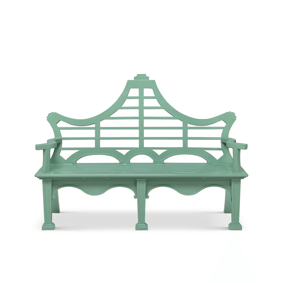 Park Hill Bay Lake Garden Bench Palm Island Green – A Colorful Farmhouse