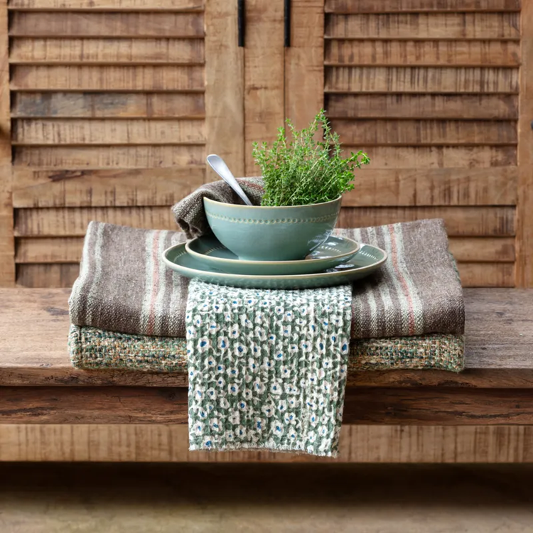 Porch View Home Fennel Floral Dishtowels Set/4 – A Colorful Farmhouse