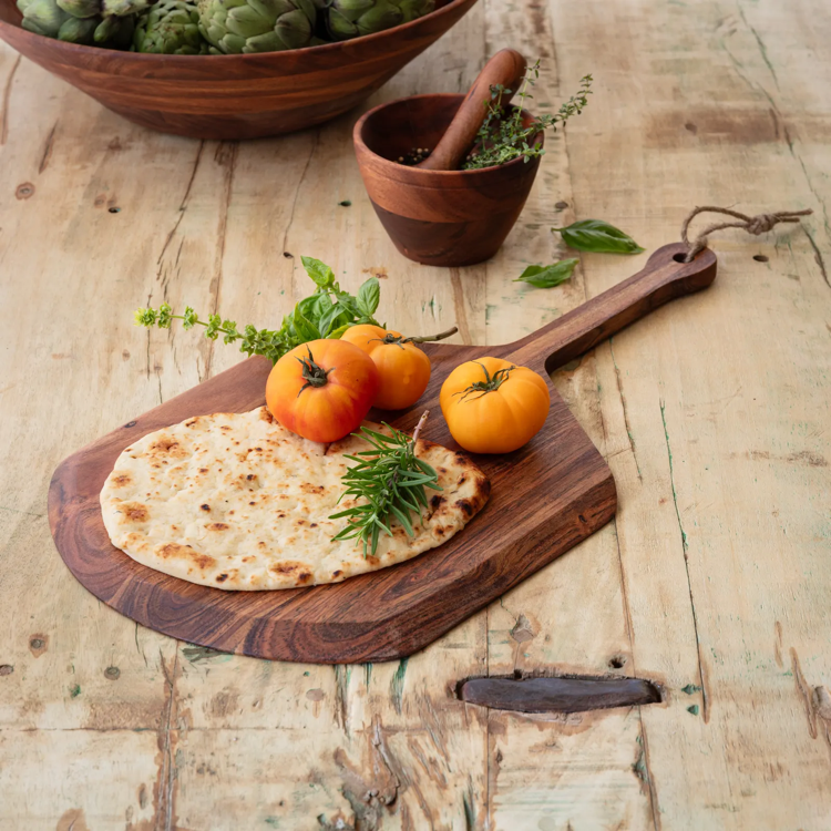 Porch View Home Wooden Pizza Board Set/4 – A Colorful Farmhouse