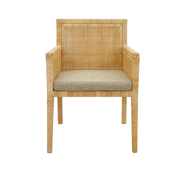 Porch View Home Austin Rattan Arm Chair – A Colorful Farmhouse