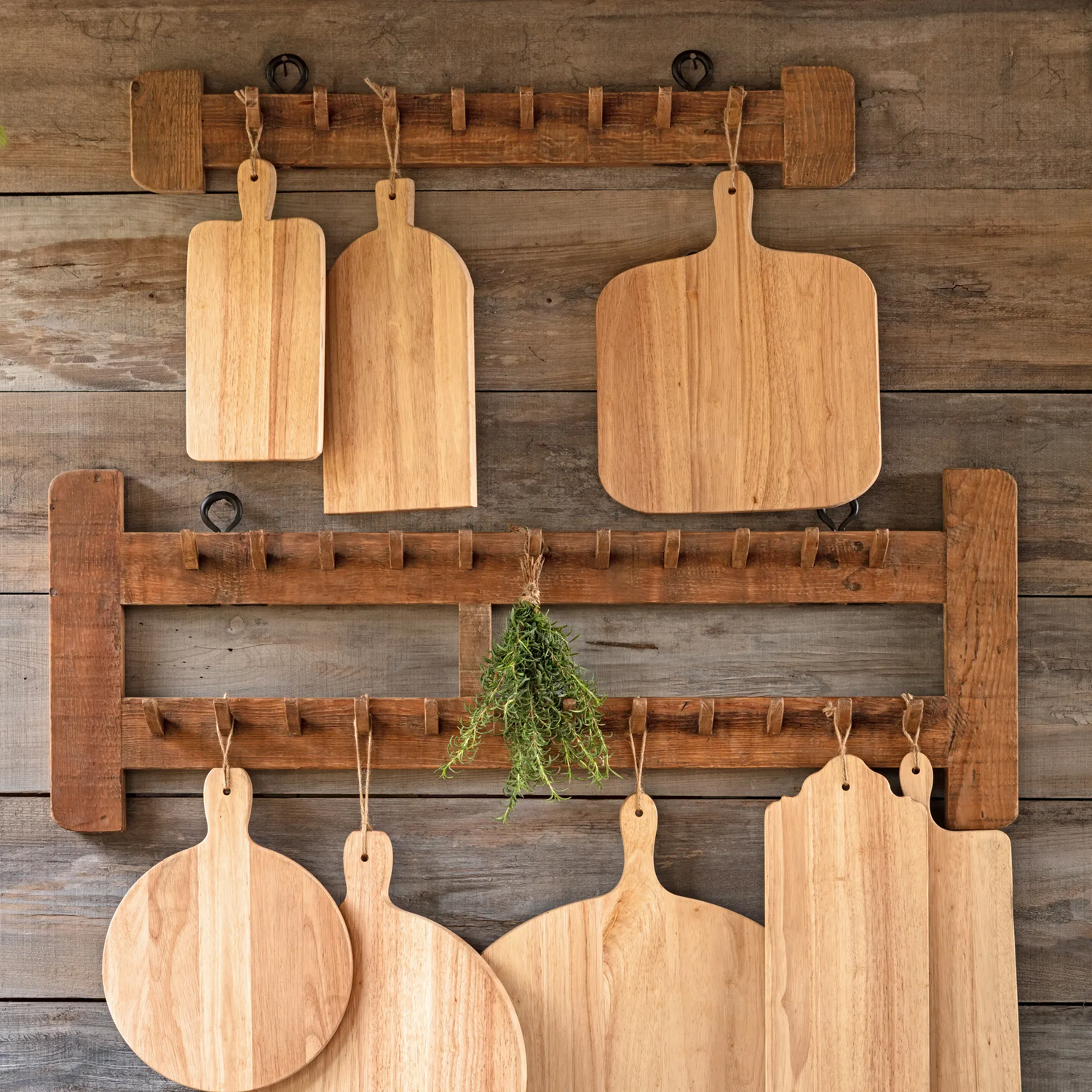 Porch View Home Wooden Double Yoke Hanger – A Colorful Farmhouse