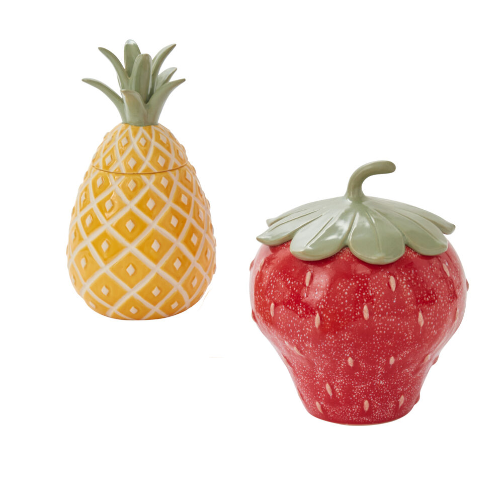 Accent Decor Fresh Fruit Canisters – A Colorful Farmhouse