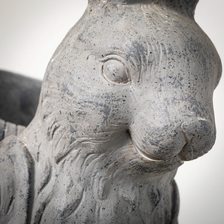 Sullivans Charcoal Rabbit Basket Planter – A Colorful Farmhouse